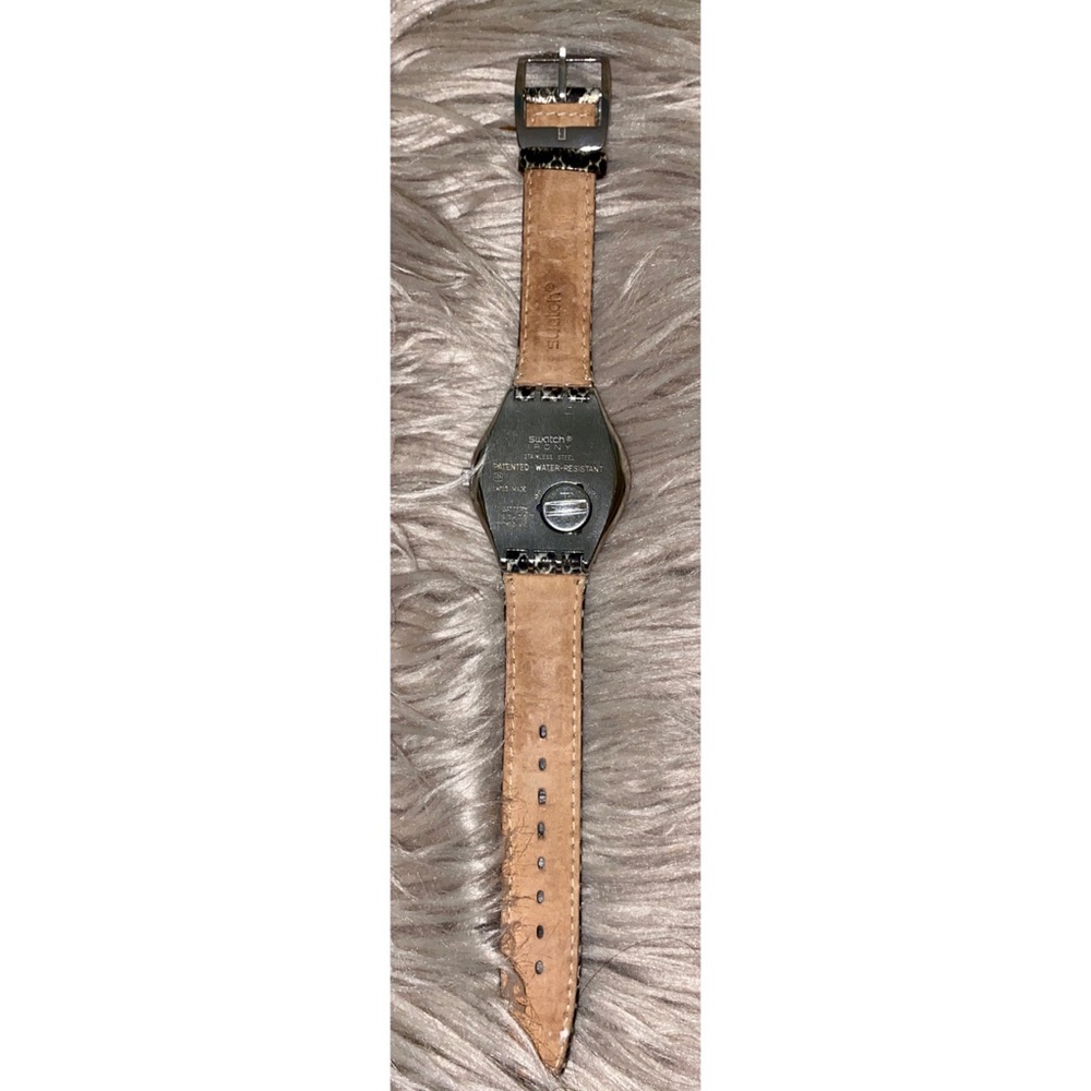 Swatch Swiss Ag 2003 Snakeskin Watch - Gem